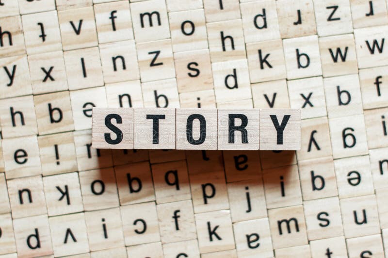 Story word concept stock image. Image of advice, positive - 156294591