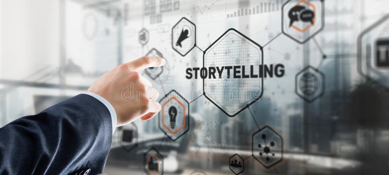 Storytelling Social and Cultural Activity of Sharing Stories Stock ...