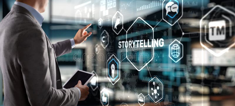 Storytelling Social and Cultural Activity of Sharing Stories Stock ...