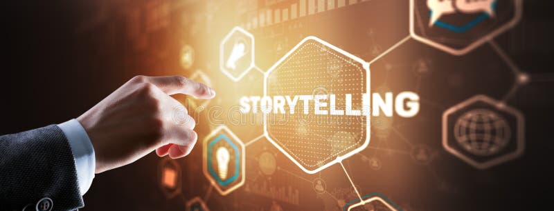 Storytelling Social and Cultural Activity of Sharing Stories Stock ...