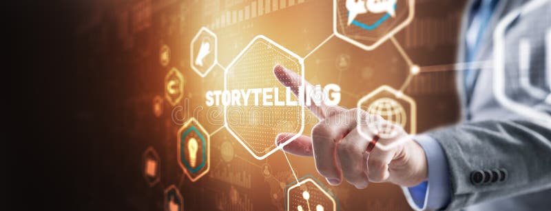Storytelling Social and Cultural Activity of Sharing Stories Stock ...