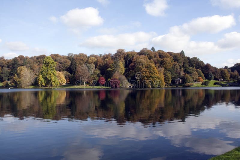 Stourhead stock photo. Image of cloud, green, monuments - 11696044