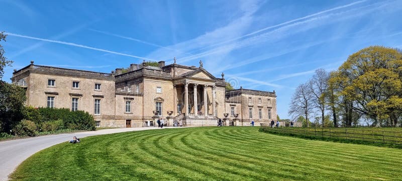Stourhead Park Temple Flora Stock Photo - Image of garden, mountain ...