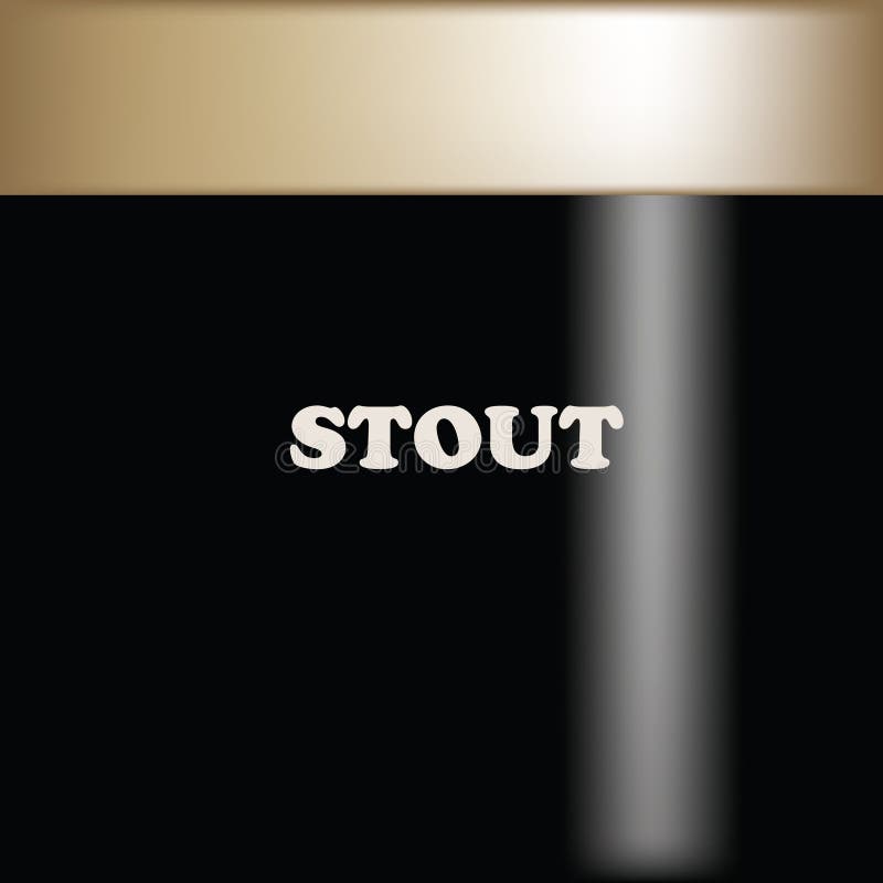 Stout beer poster stock vector. Illustration of success - 326177051