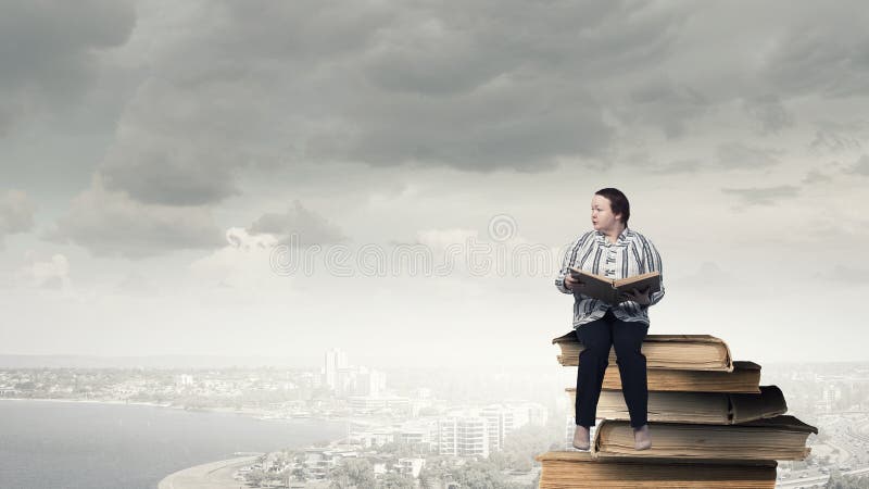 Stout woman. Concept image stock photo. Image of lifestyle - 61377628