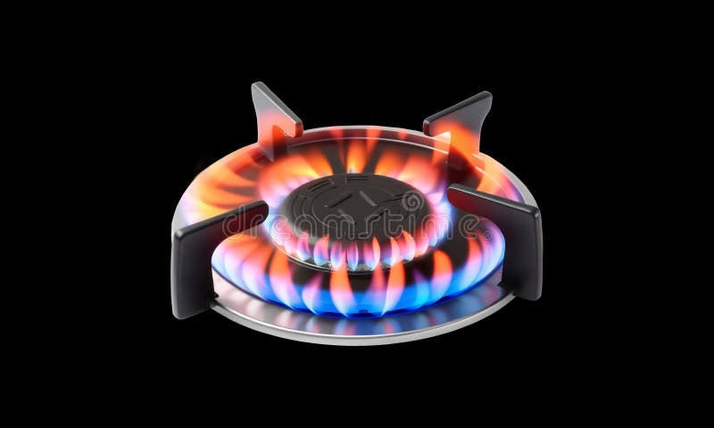 A Stove Burner Isolated on Transparent Background Stock Photo ...