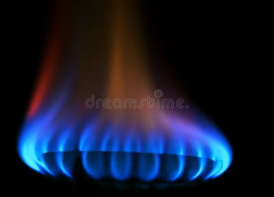 Stove gas fire flame stock image. Image of fire, burning - 29160119
