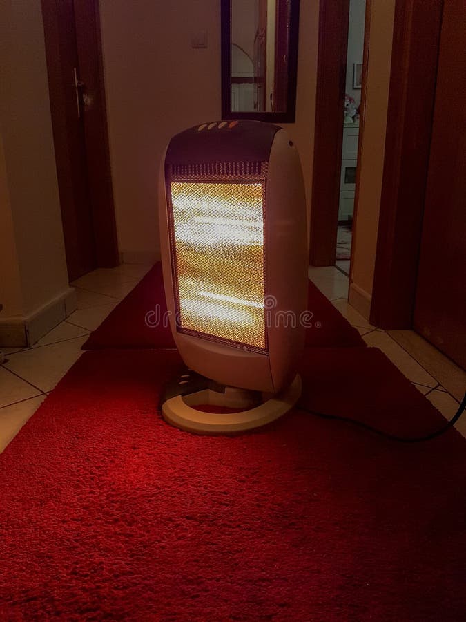 Stove heater electric home stock image. Image of incandescent - 129647641
