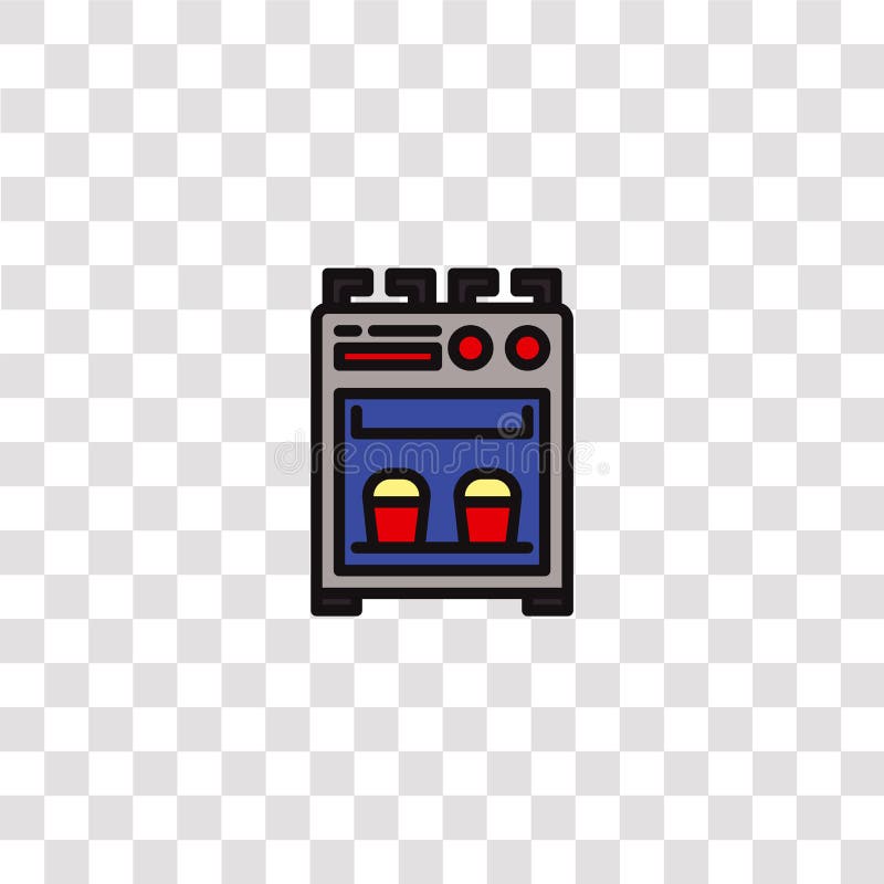 Stove Icon Sign and Symbol. Stove Color Icon for Website Design and ...