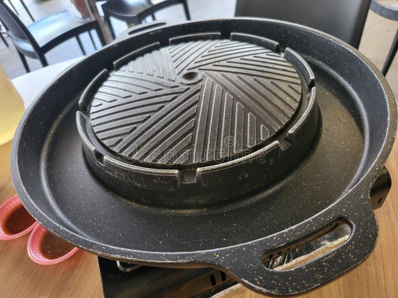 Stove for mookata stock photo. Image of dinner, sizzling - 273104444