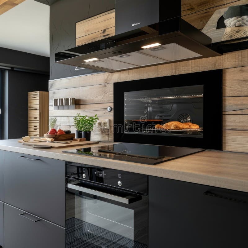 A Stove Top Oven Sitting in a Kitchen, Great for Cooking and Baking ...
