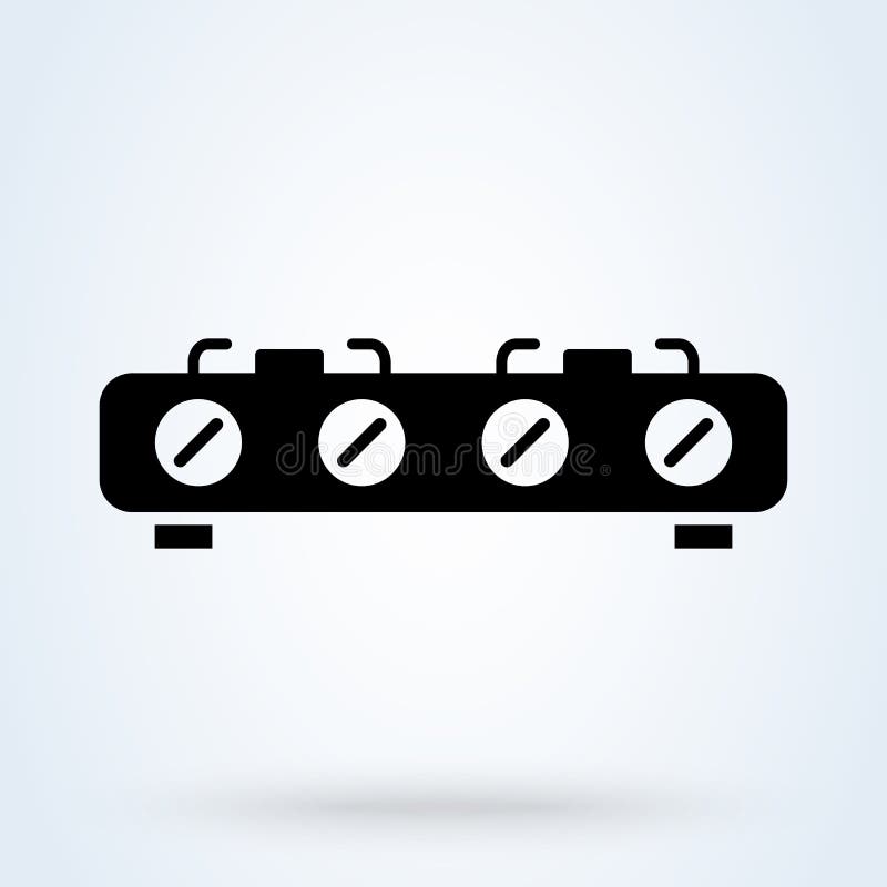 Stove. Vector Simple Modern Icon Design Illustration Stock Vector ... Stove. Vector Simple Modern Icon Design Illustration Stock Vector ...