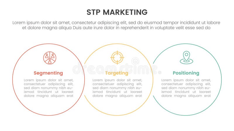 Stp Marketing Strategy Model for Segmentation Customer Infographic with ...