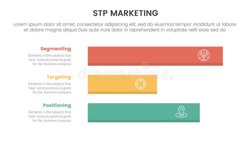 Stp Marketing Strategy Model for Segmentation Customer Infographic with ...