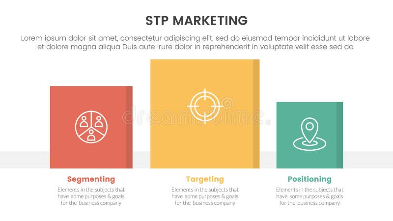 Stp Marketing Strategy Model for Segmentation Customer Infographic with ...