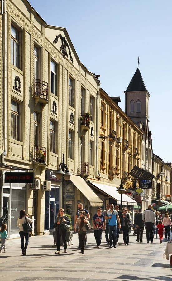 BITOLA, MAZEDONIEN - 27. OKTOBER 2014: Eine Ansicht Des Bitola ...