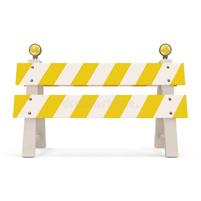 Sperrenikonenvektor Lokalisiert Auf Weißem Hintergrund, Sperrenzeichen ...