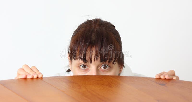 Strach zdjęcie stock. Obraz złożonej z problem, femaleness - 38994890