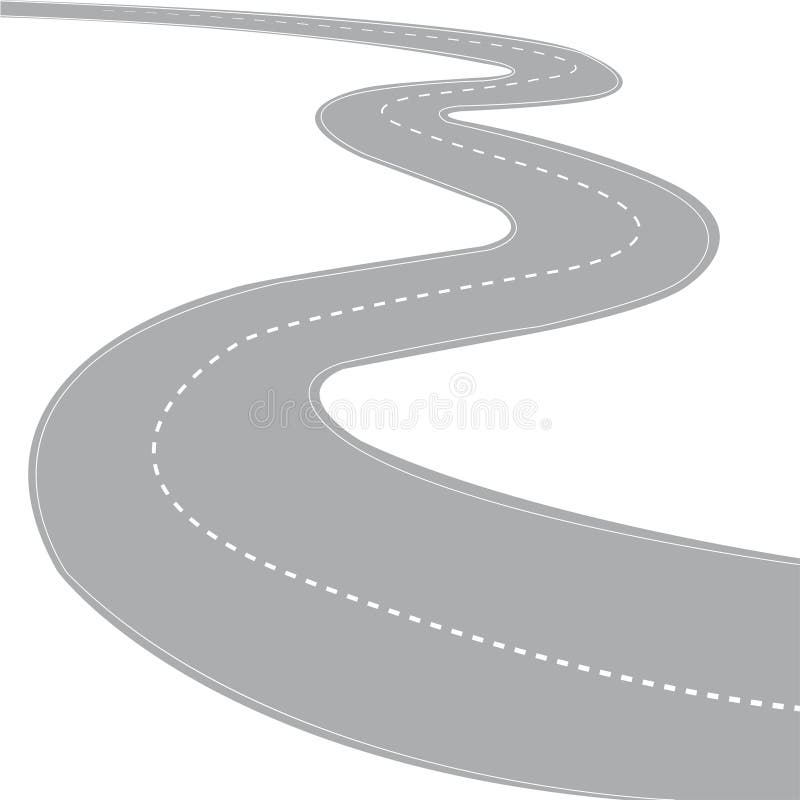 Icona a Più Scelte Di Vettore Della Freccia Della Strada Illustrazione ...