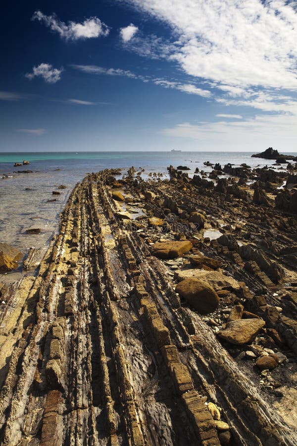Strada del mare fotografia stock. Immagine di entrata - 17953958