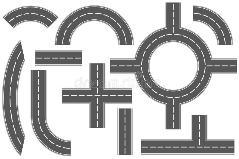 Strada E Strada Elementi Stradali Raccolta Di Elementi Stradali E ...