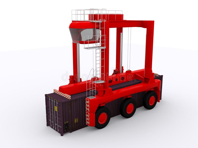 Straddle Carrier Stock Images - Download 93 Royalty Free Photos