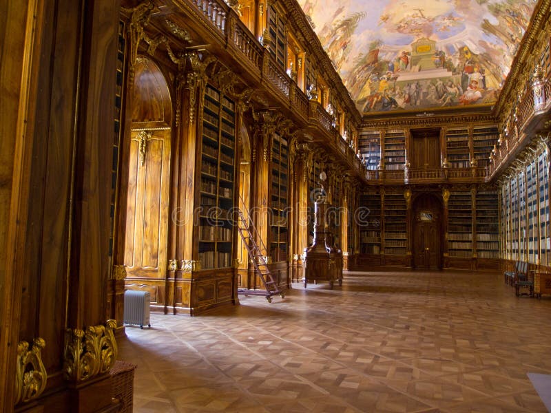 Old library stock image. Image of historical, globes, monastery - 754271