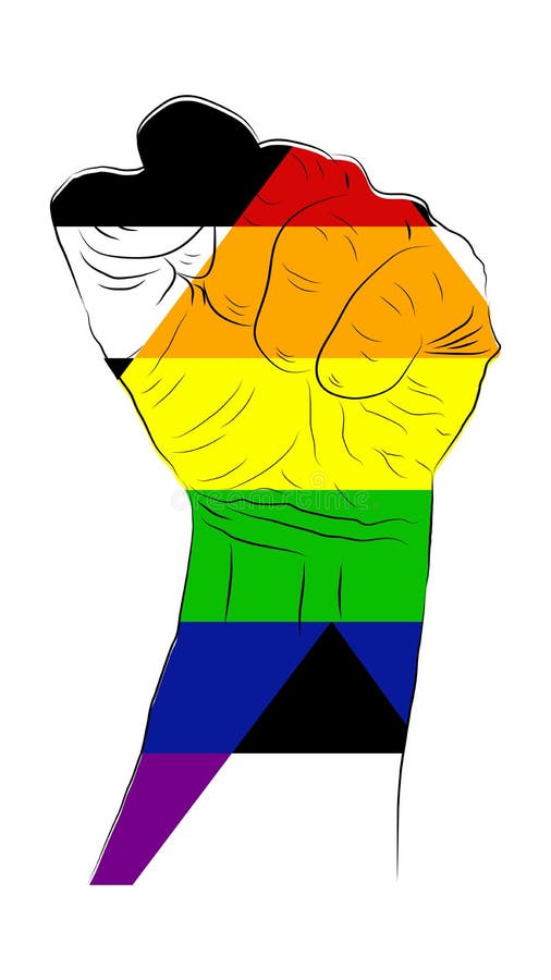 Straight Allies Pride Flag. LGBT Community Flag. Stock Illustration ...