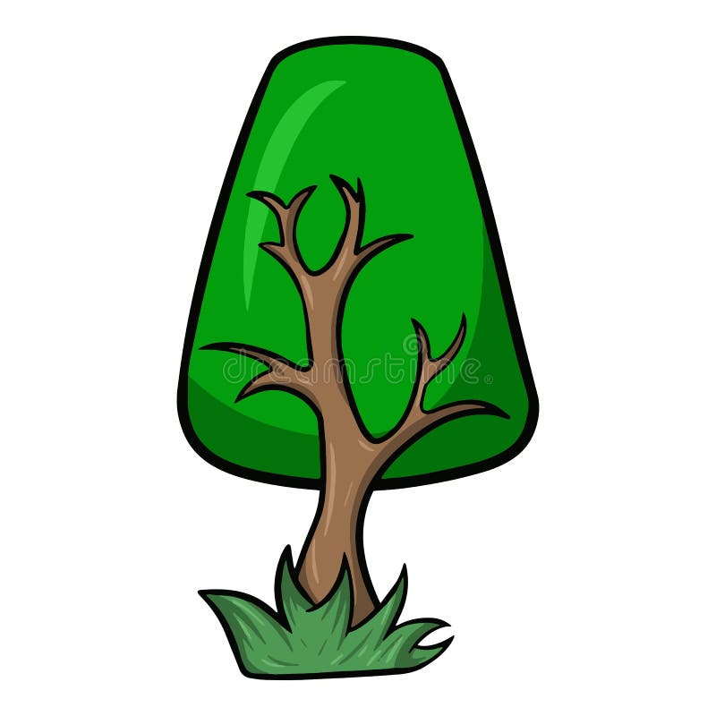 Straight Tree Branch Stock Illustrations – 403 Straight Tree Branch ...