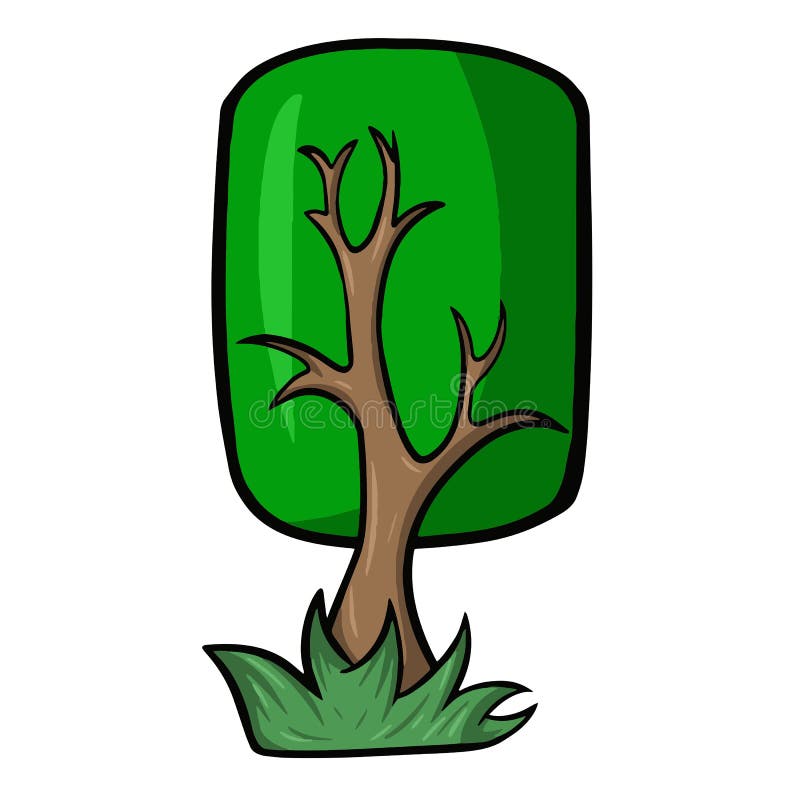 Straight Tree Branch Stock Illustrations – 403 Straight Tree Branch ...