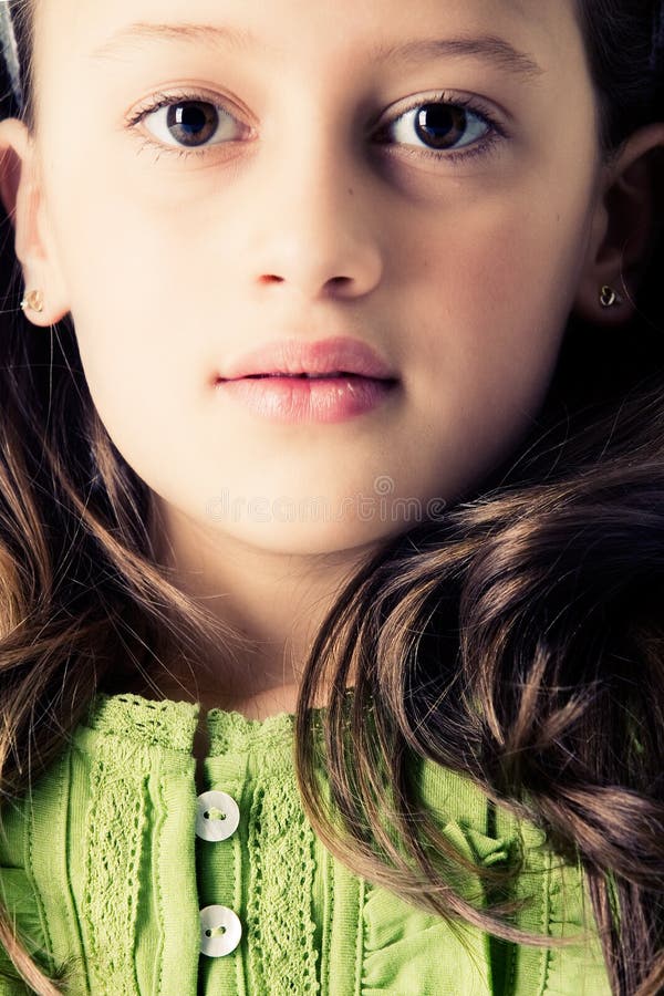 Sweet child is waking up stock photo. Image of bedroom - 6885904