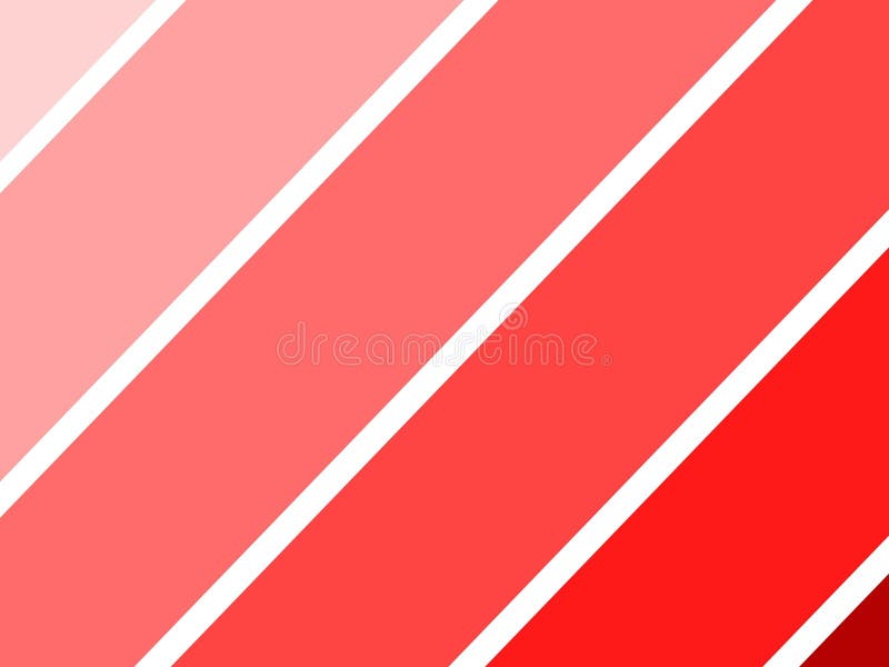 Red and White Straight, Diagonal Lines Abstract Illustration ...