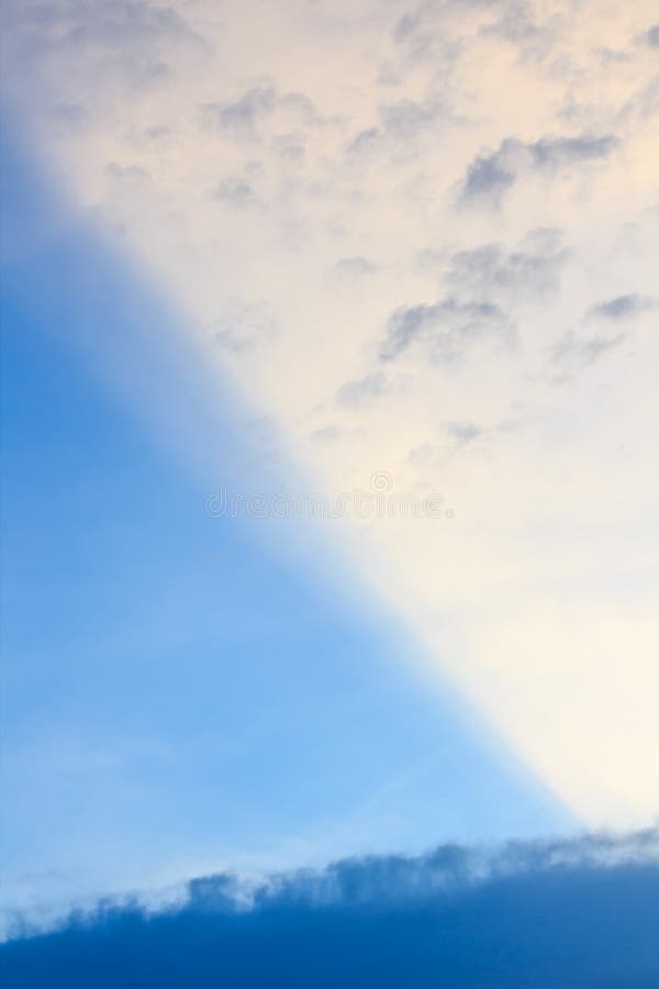 SUN EDGED CLOUD with SEGMENT of LENS FLARE Stock Image - Image of white ...