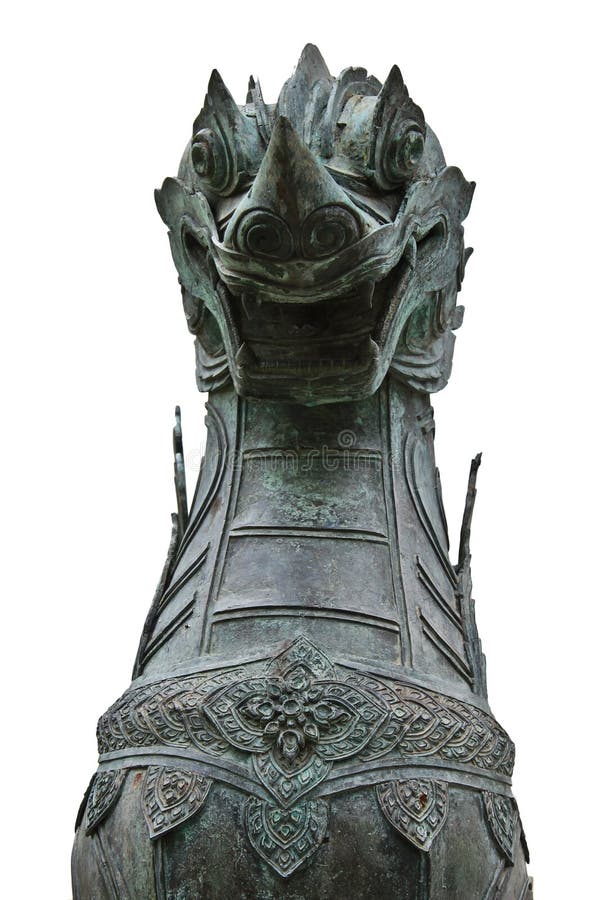 Straight Face Lion Sculpture Stock Photo - Image of sculpture ...