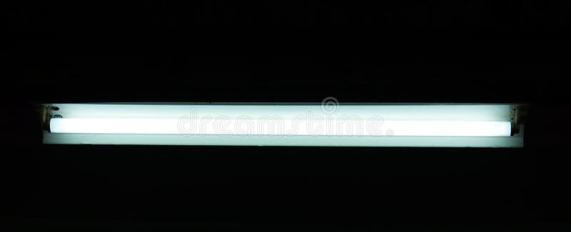Straight Fluorescent Light stock image. Image of energy - 49369601