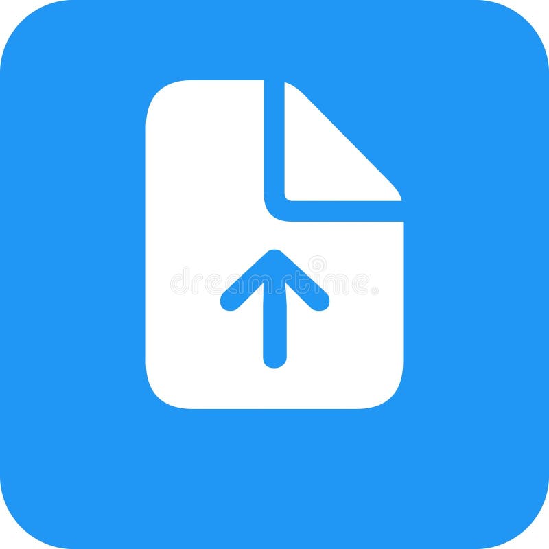 Straight Forward Direction Arrow Icon. Stock Illustration ...