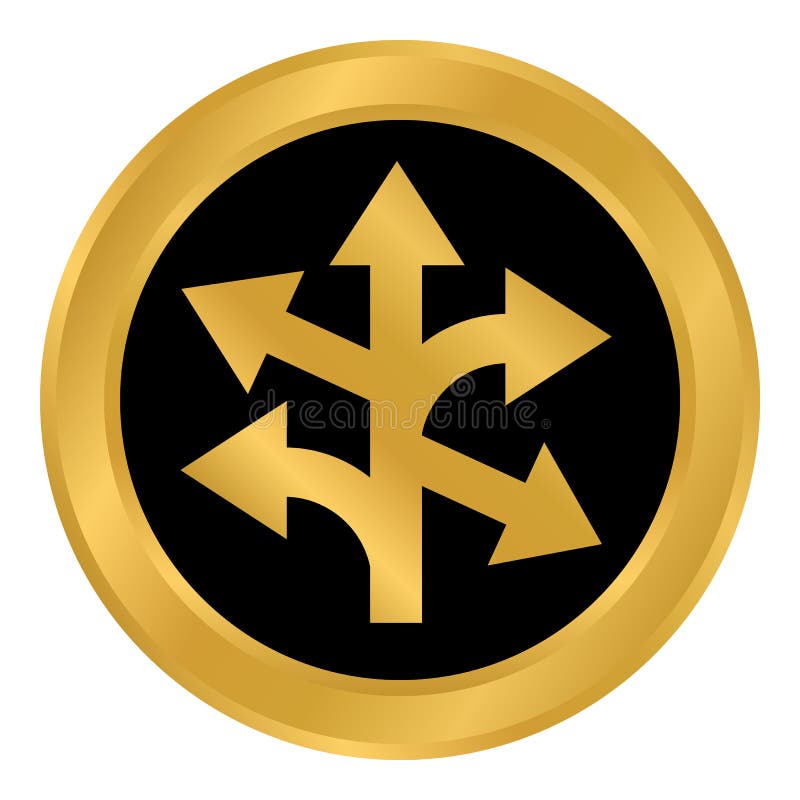 Left Right Straight Arrow Sign Stock Illustrations – 1,924 Left Right ...