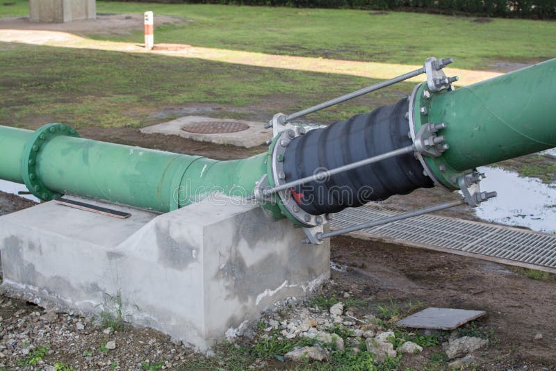 Water Pipe and Fire Valve System Control Fighting Panel Stock Photo ...