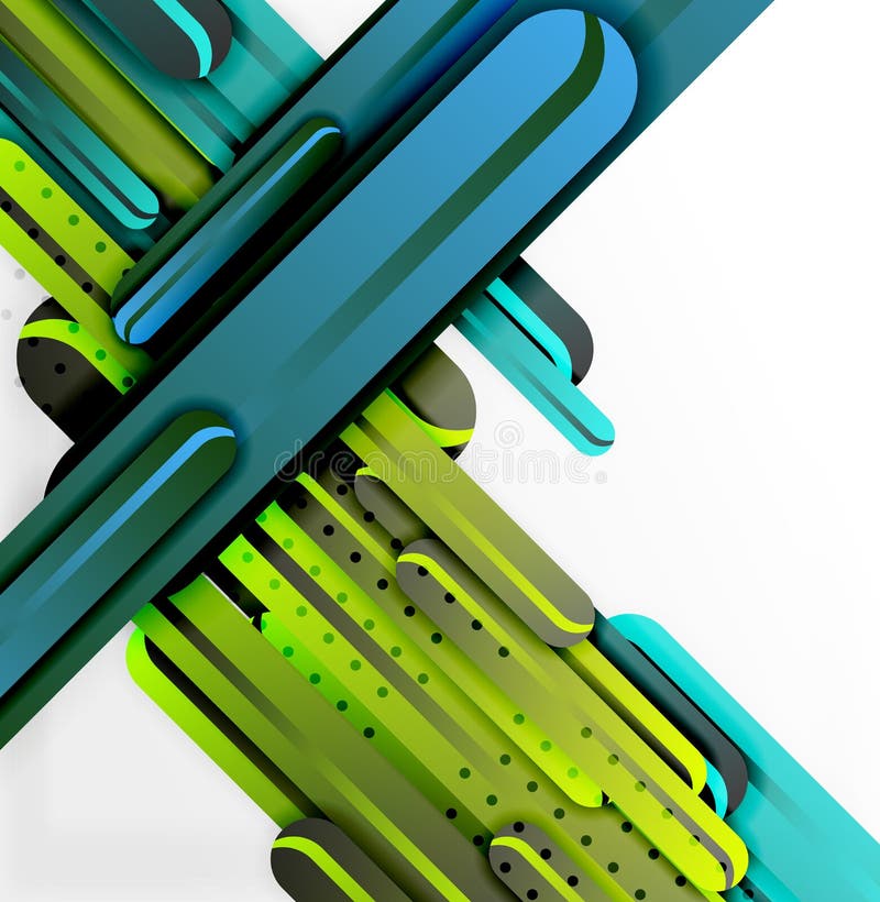 Green Straight Lines Background Stock Illustration - Illustration of ...