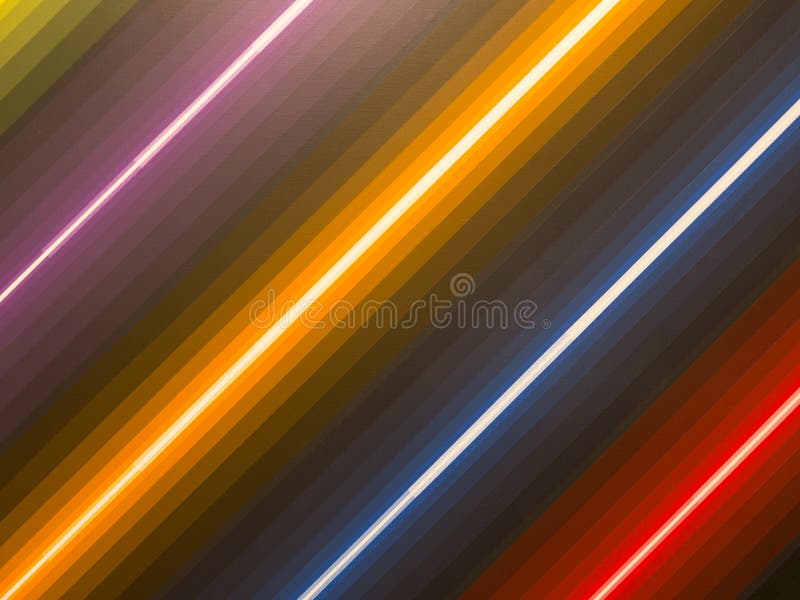 Straight Lines Colors Art Paint Stock Illustration - Illustration of ...