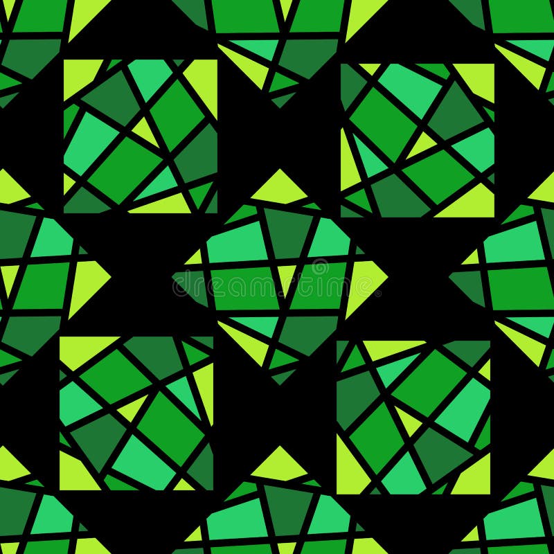 Straight Lines Seamless Pattern. Mosaic Background. Multicolor Design ...