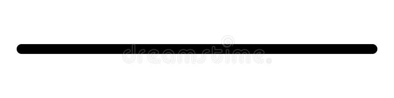 Straight Long Line, Thin Stripe Element - Vector Stock Vector ...