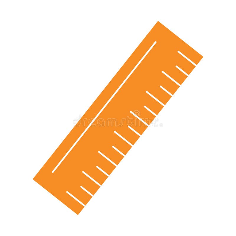 Ruler Vector Measurement Isolated White. Horizontal Inch Ruler Line ...