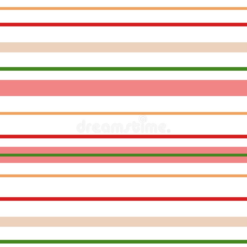 Straight Multi-colored Lines Seamless Pattern Stock Vector ...