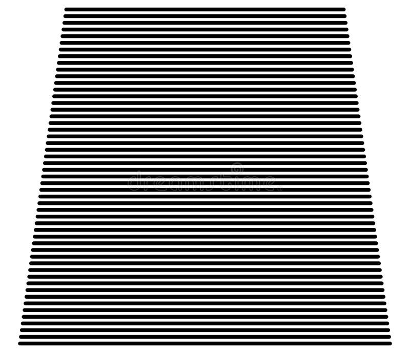 Straight Parallel Lines 3d Perspective Element Stock Vector ...