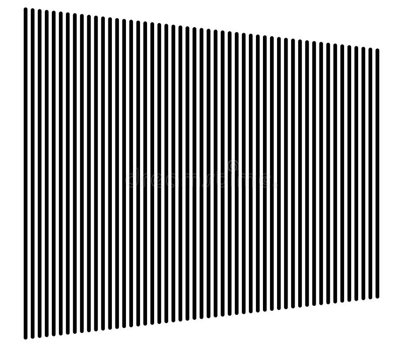 Straight Parallel Lines 3d Perspective Element Stock Vector ...