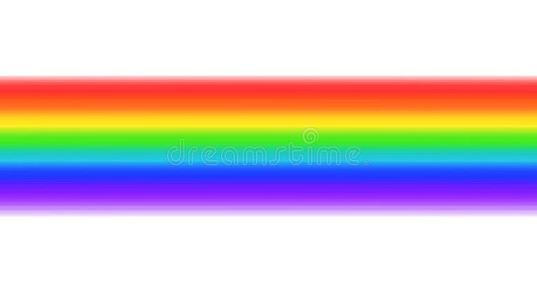 Straight Rainbow Pattern. Seven Colors Rainbow Stock Vector ...