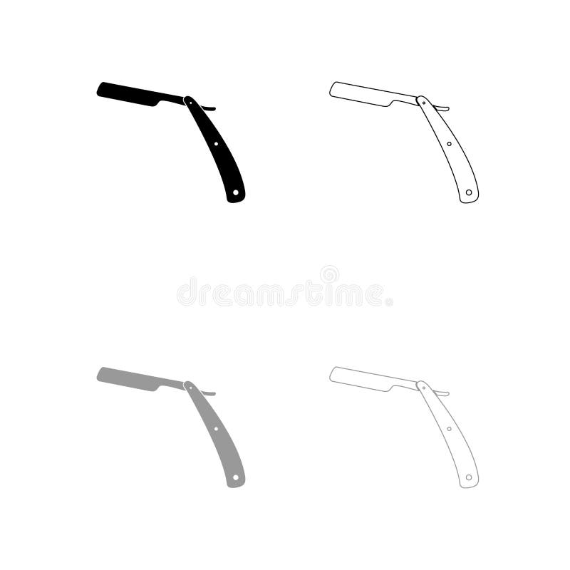 Straight Razor Icon Stock Illustrations – 4,652 Straight Razor Icon ...