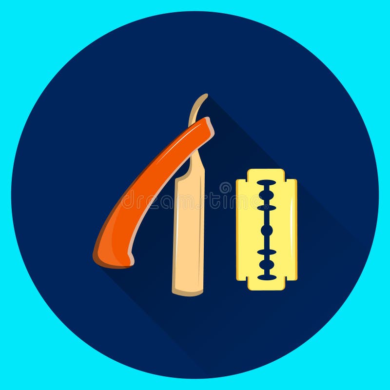 Straight Razor for Shaving and Replaceable Blade. Barber Equipment ...