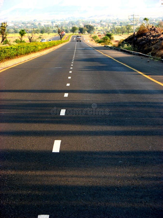 Straight Road stock photo. Image of hills, color, construct - 1940692